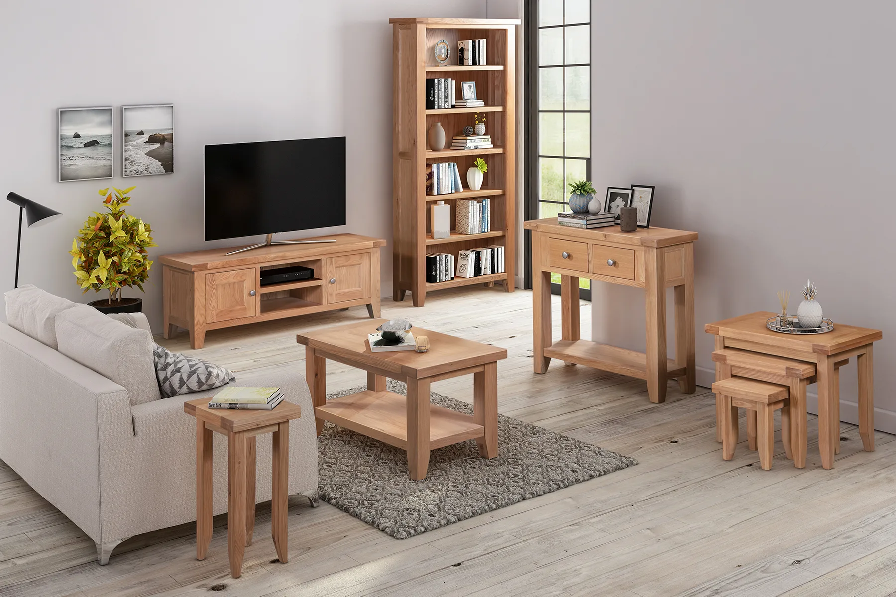 Oak lounge furniture from Progressive