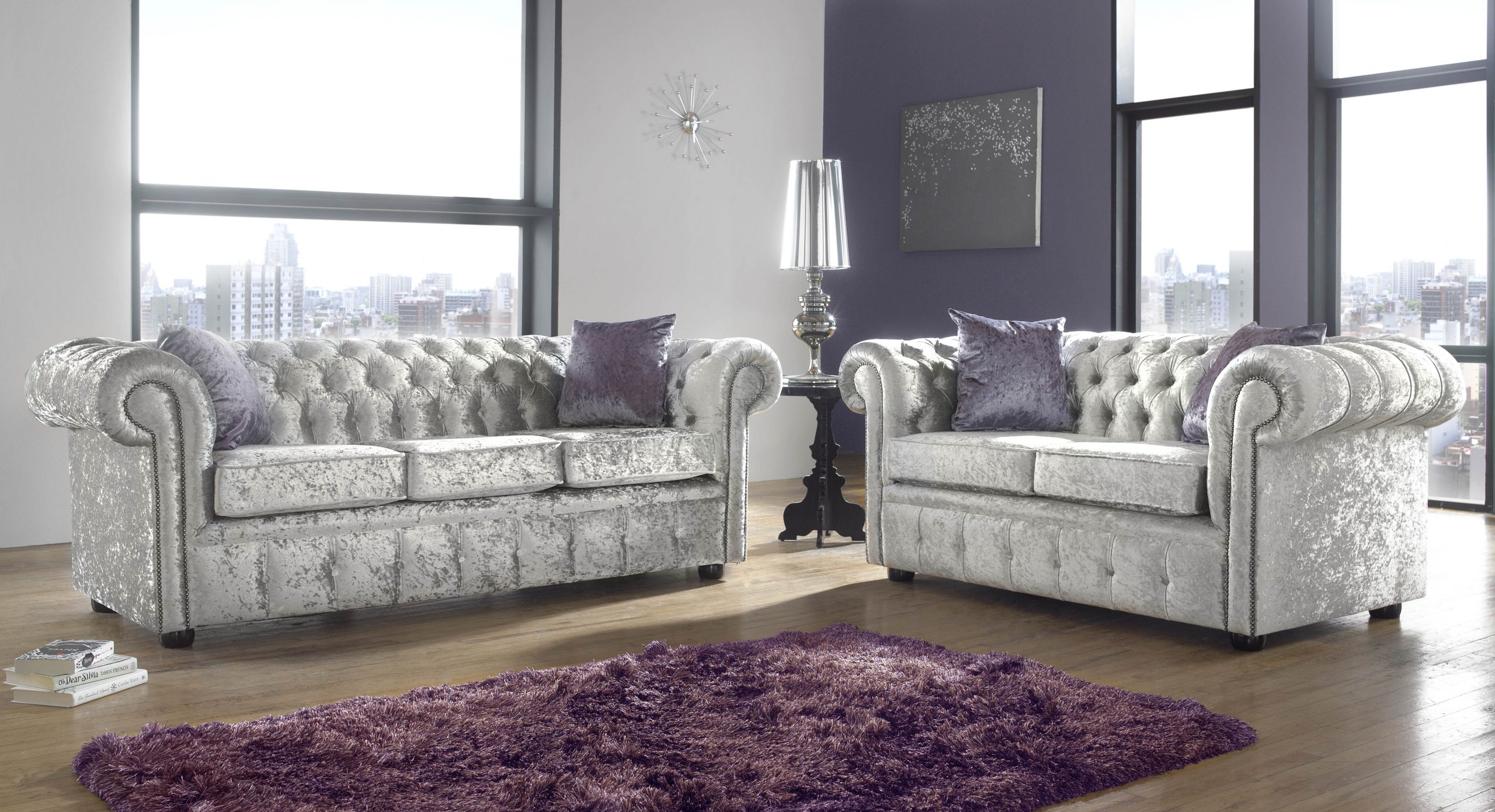 Chesterfield Fabric Suite - Progressive Furnishings