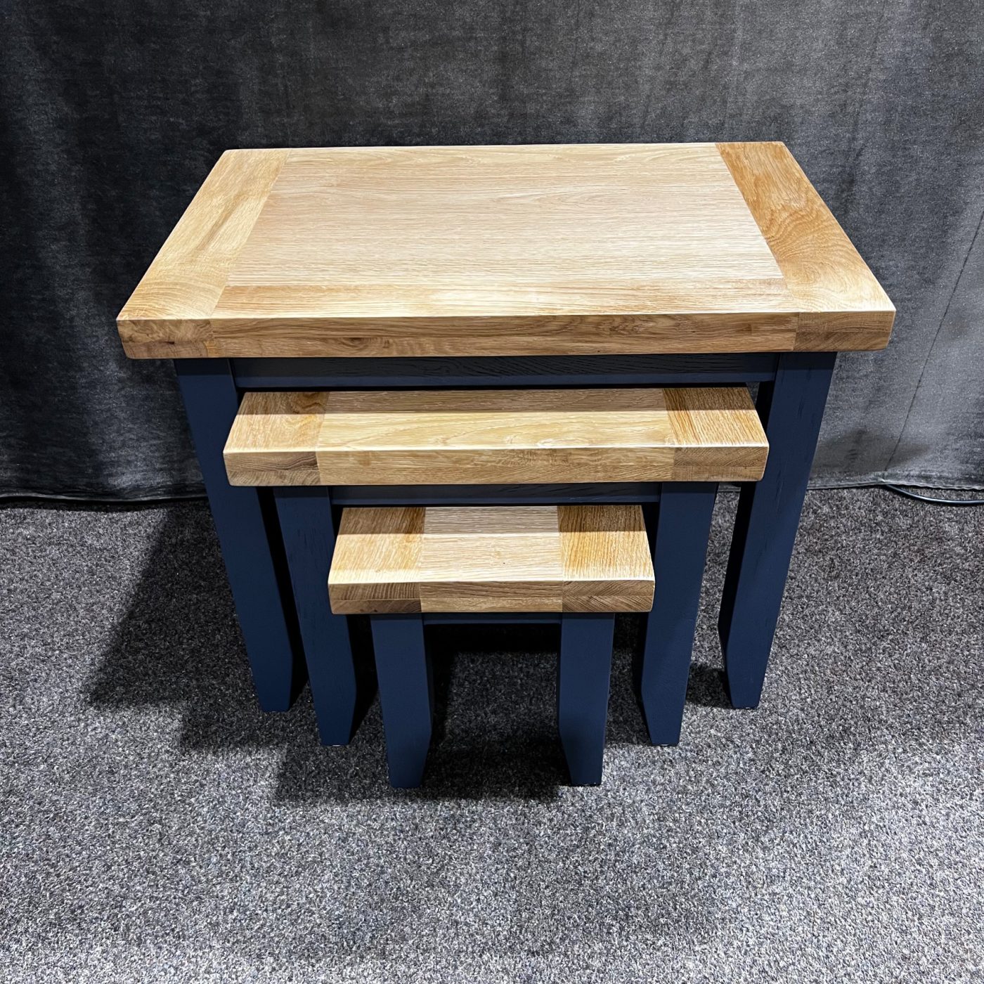 Newstead Painted Oak Nest of Tables - Progressive Furnishings