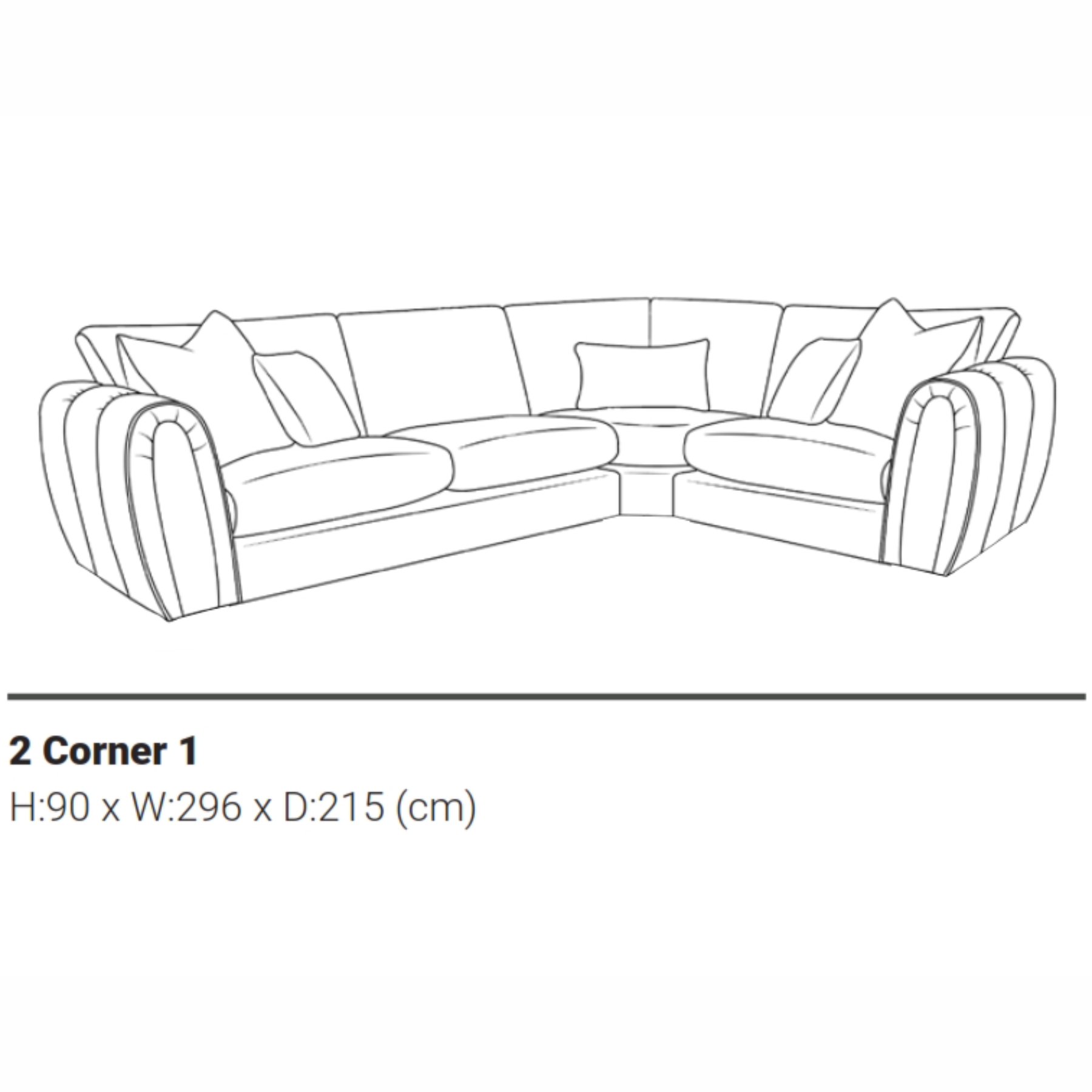 Corner Sofa Pieces - Progressive Furnishings